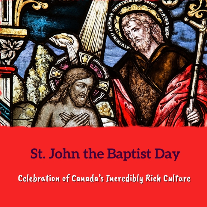 St John the Baptist Day Template | PosterMyWall