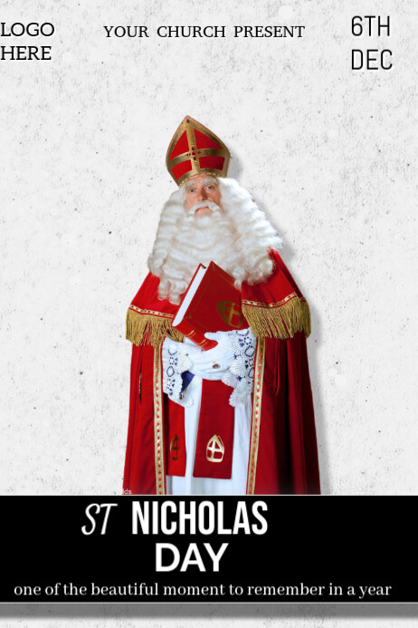 St Nicholas day Template | PosterMyWall