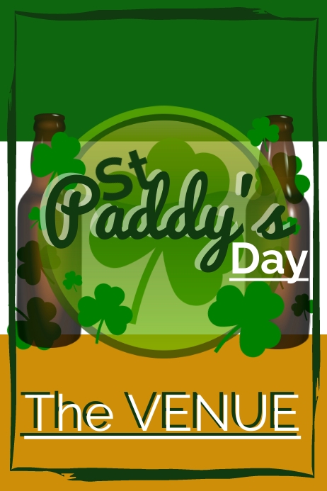St Paddy's Day Template | PosterMyWall
