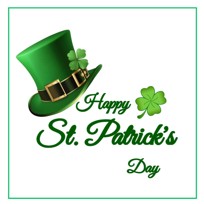 St Patrick’s day poster Templat | PosterMyWall