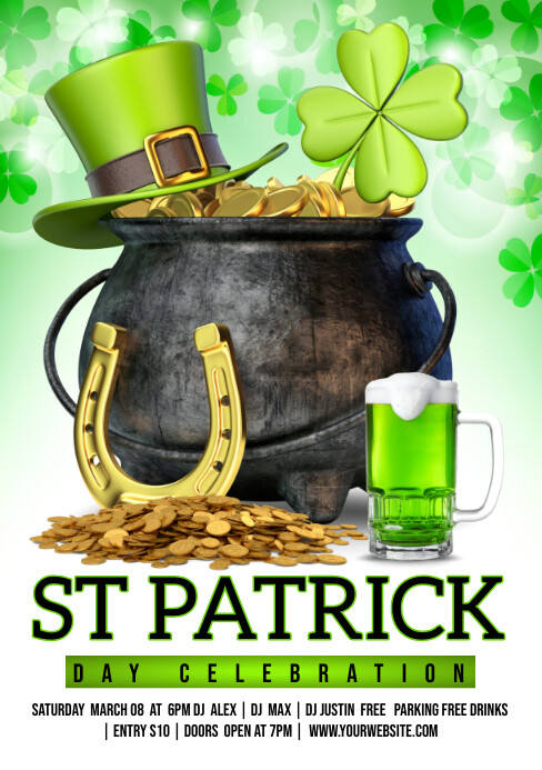 St patrick's day Template | PosterMyWall