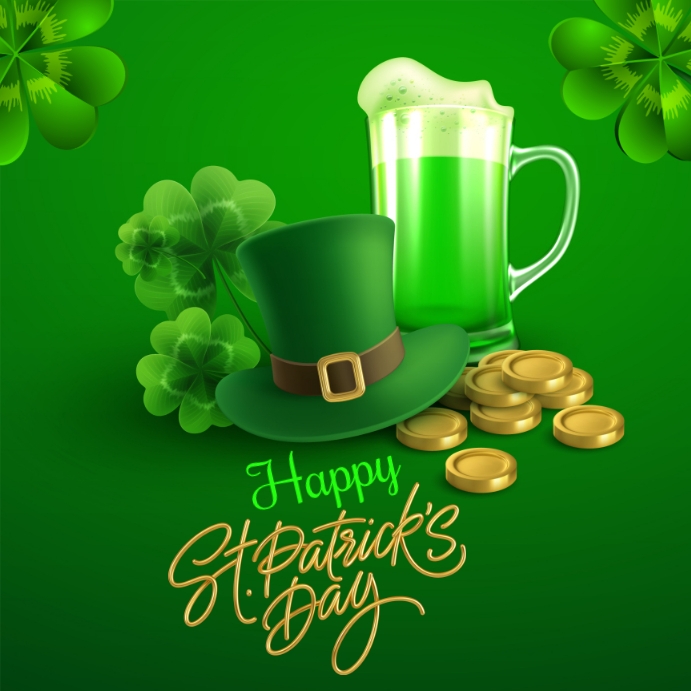 St Patrick's Day party Template | PosterMyWall