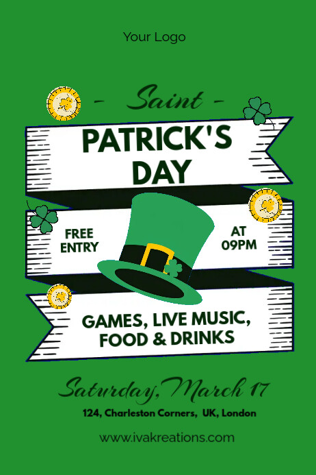 Copy of St Patrick Day party | PosterMyWall