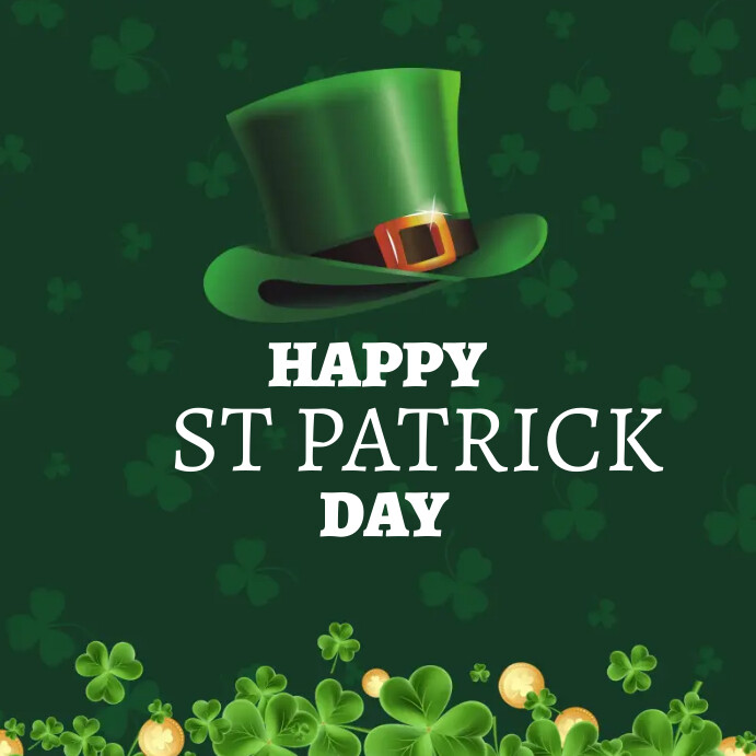 St Patrick Template | PosterMyWall