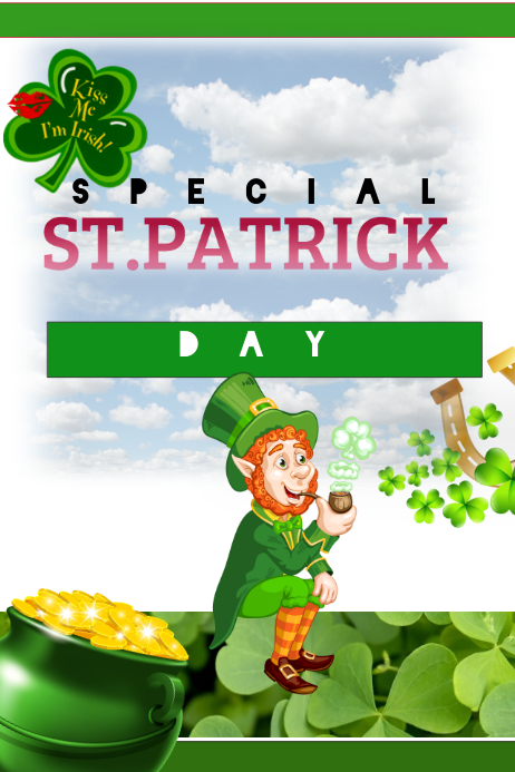 sT PATRICK Template | PosterMyWall