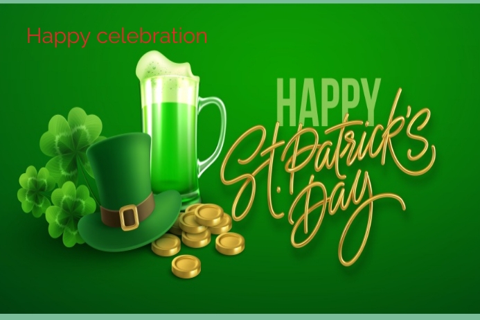 St Patrick poster template | PosterMyWall