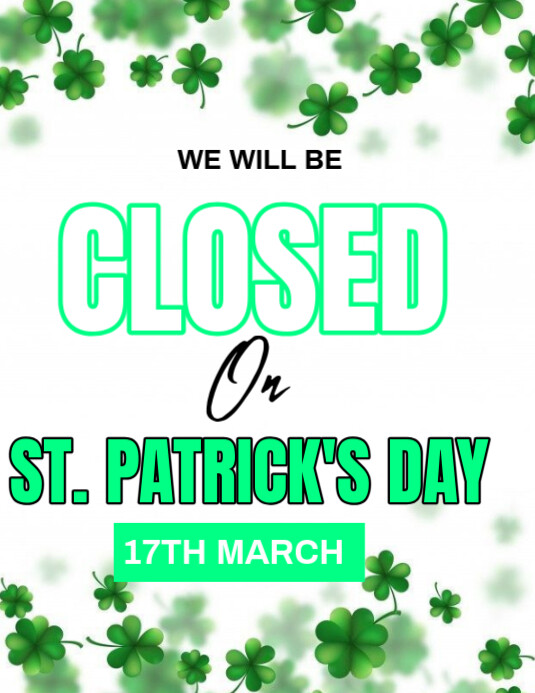St patricks day Template | PosterMyWall