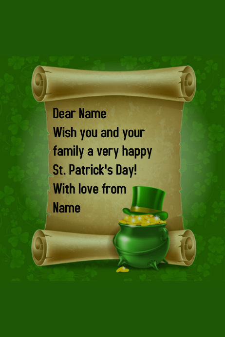 St Patricks day Template | PosterMyWall