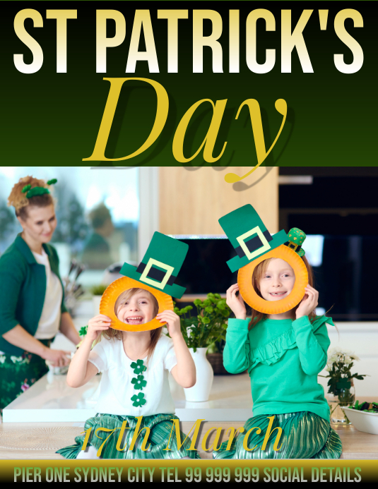 St Patricks day Template | PosterMyWall