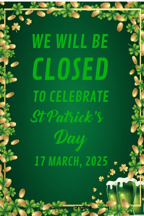 ST PATRICKS DAY Template | PosterMyWall