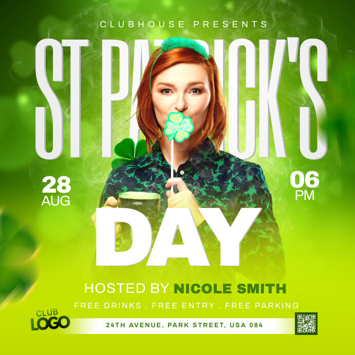 st patricks day party Template | PosterMyWall