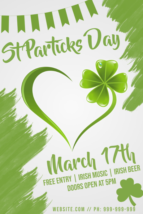 Copy of St Patricks Day Poster | PosterMyWall