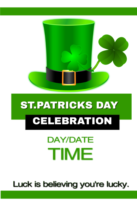 st.patricks Template | PosterMyWall