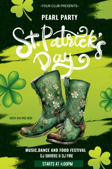 st patrics day (11) Template | PosterMyWall