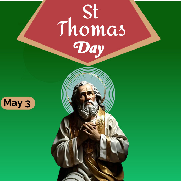 Copy of St Thomas day | PosterMyWall