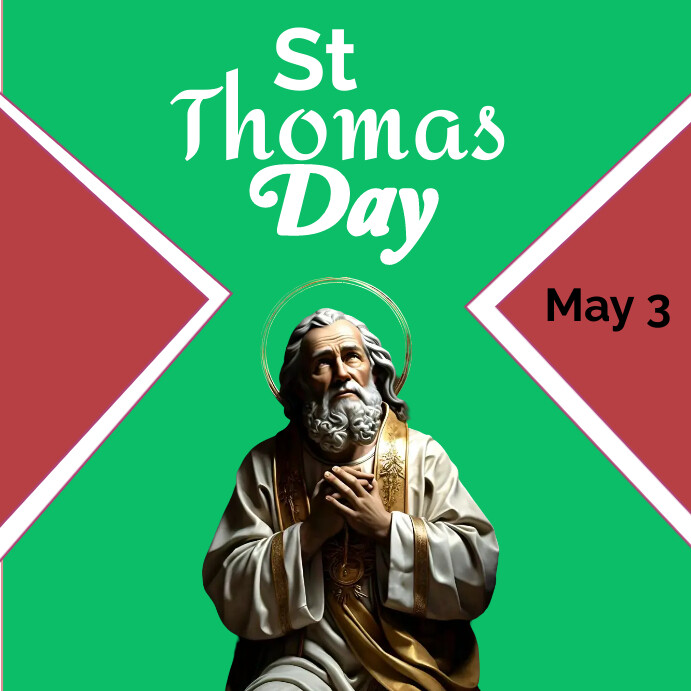 Copy of St Thomas day | PosterMyWall