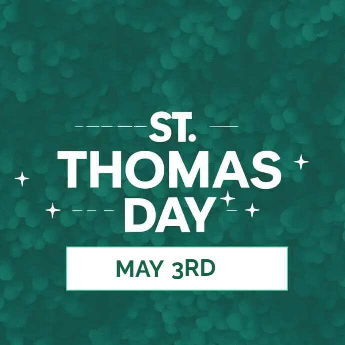 Plantilla de St Thomas Day Flyer | PosterMyWall