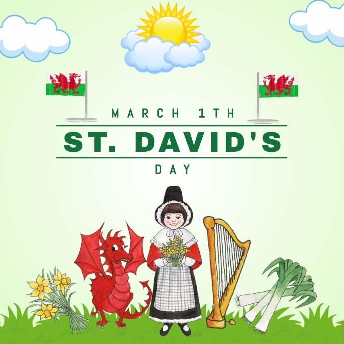 Copy of st. david's day | PosterMyWall