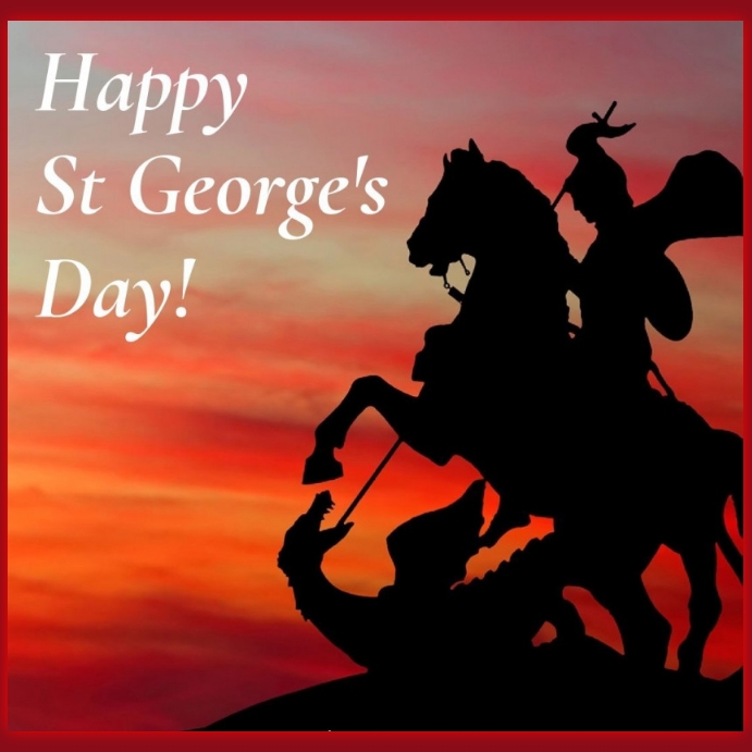 st. george's day, st george day Template | PosterMyWall