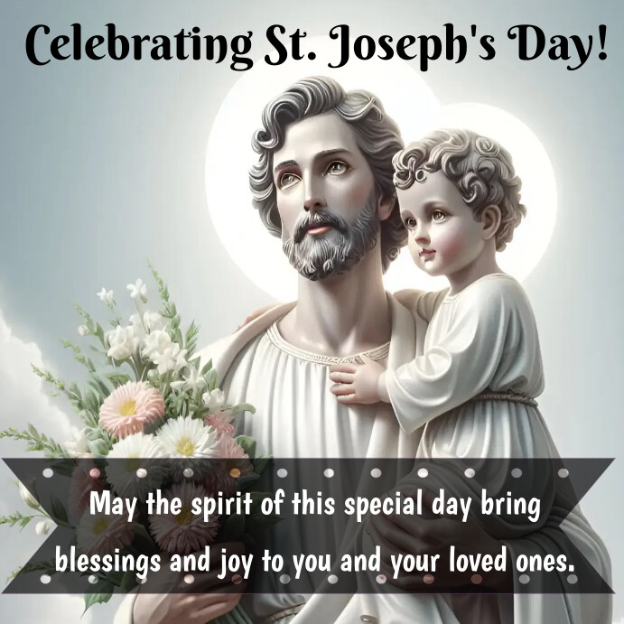 St. Joseph's day Template | PosterMyWall