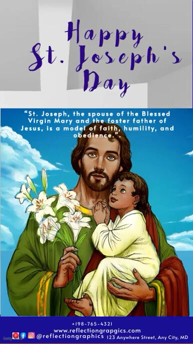 Copy of St. Joseph's Day | PosterMyWall