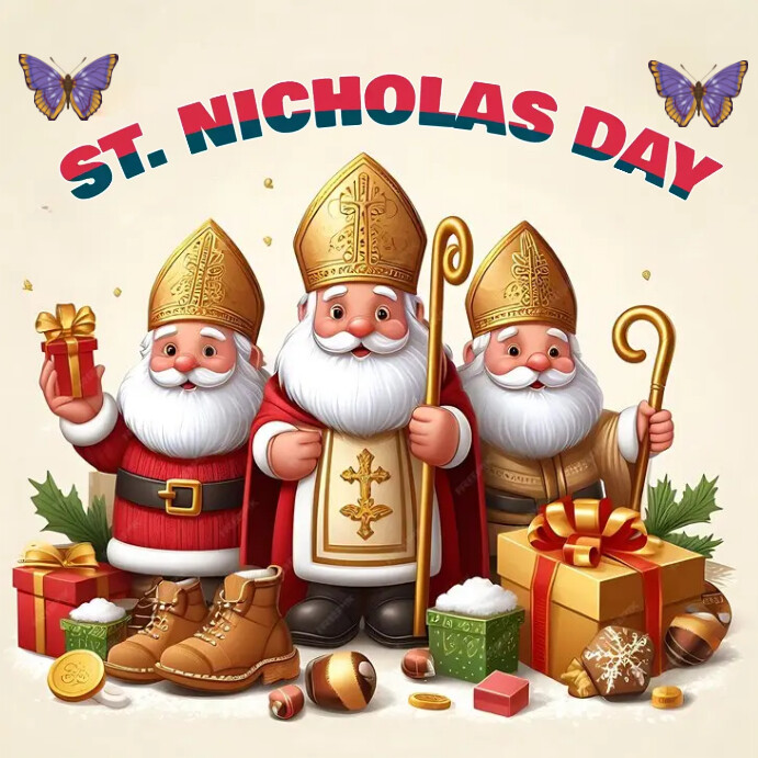 ST. NICHOLAS DAY Template | PosterMyWall