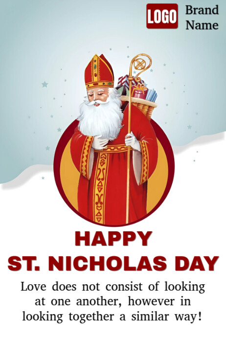 St. Nicholas Day Design Template | PosterMyWall