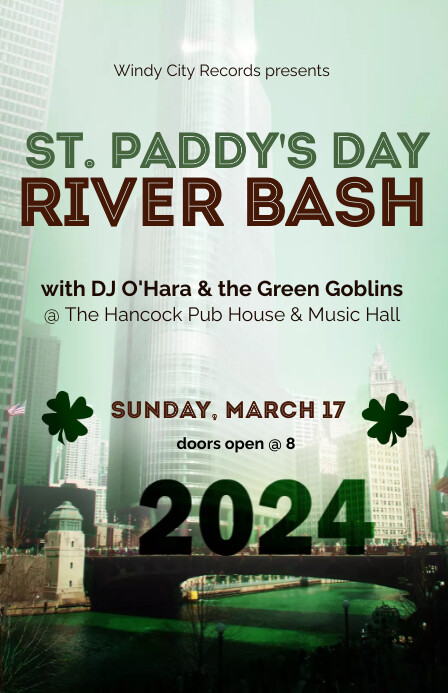 Copy of St. Paddy's Day Bash Event Flyer | PosterMyWall