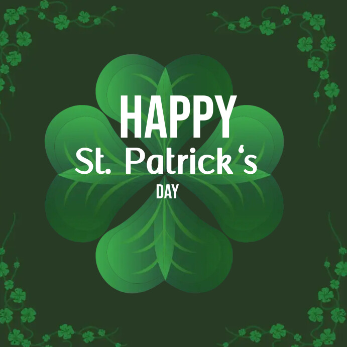 ST. PATRICK'S DAY Template | PosterMyWall