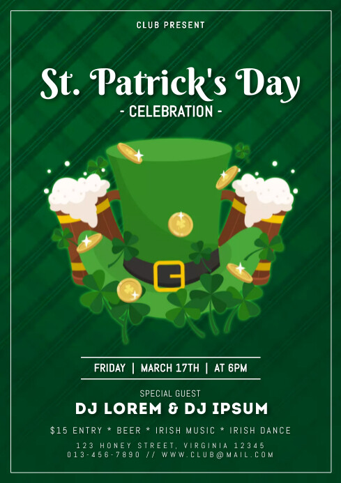st. patrick's day Template | PosterMyWall