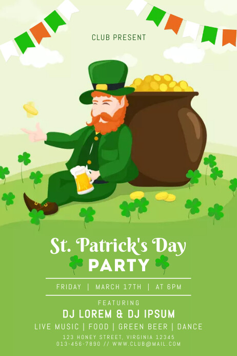 st. patrick's day Template | PosterMyWall