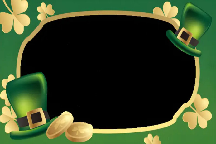 St. Patrick's day frame templates | PosterMyWall