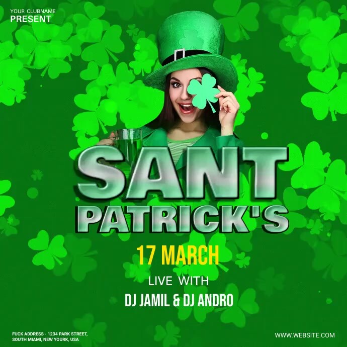 Plantilla de St. Patrick's Day Instagram post | PosterMyWall