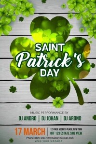 happy saint patrick day Template | PosterMyWall