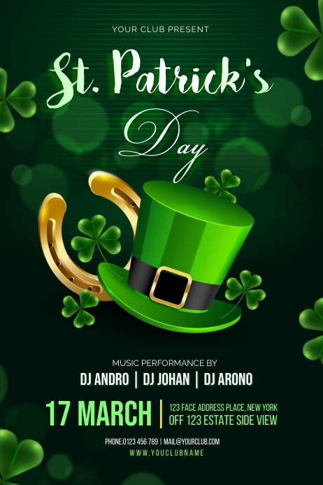 Copy of St. Patrick's Day Poster | PosterMyWall