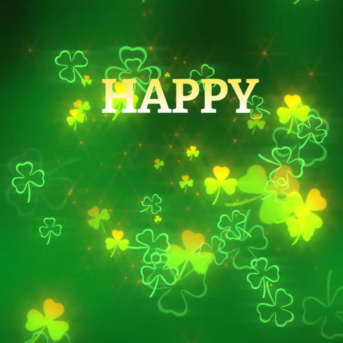 Plantilla de St. Patrick's Day Video | PosterMyWall