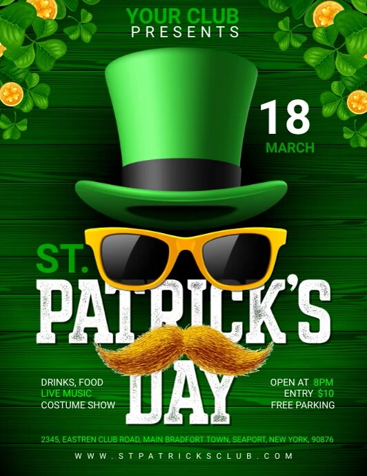 Copia de St. Patrick's | PosterMyWall