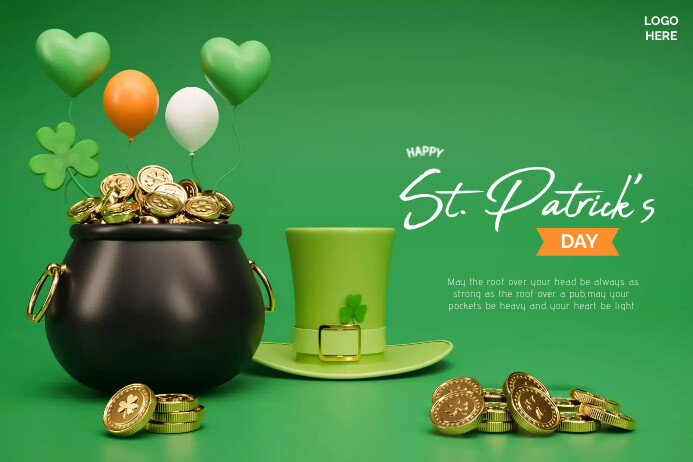 st. patrick day celebration design Template | PosterMyWall