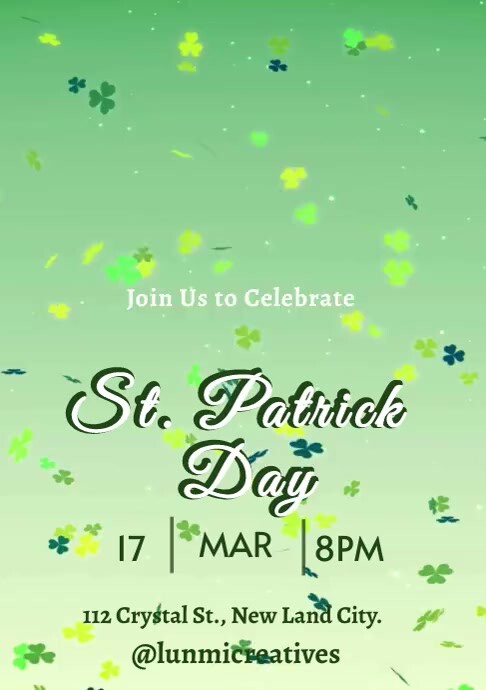 St. Patrick day Template | PosterMyWall