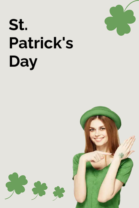 St. Patrick Day Poster Template | PosterMyWall