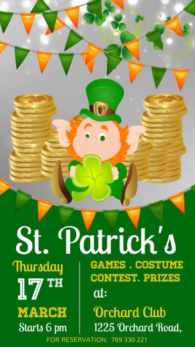 St. Patrick Template | PosterMyWall