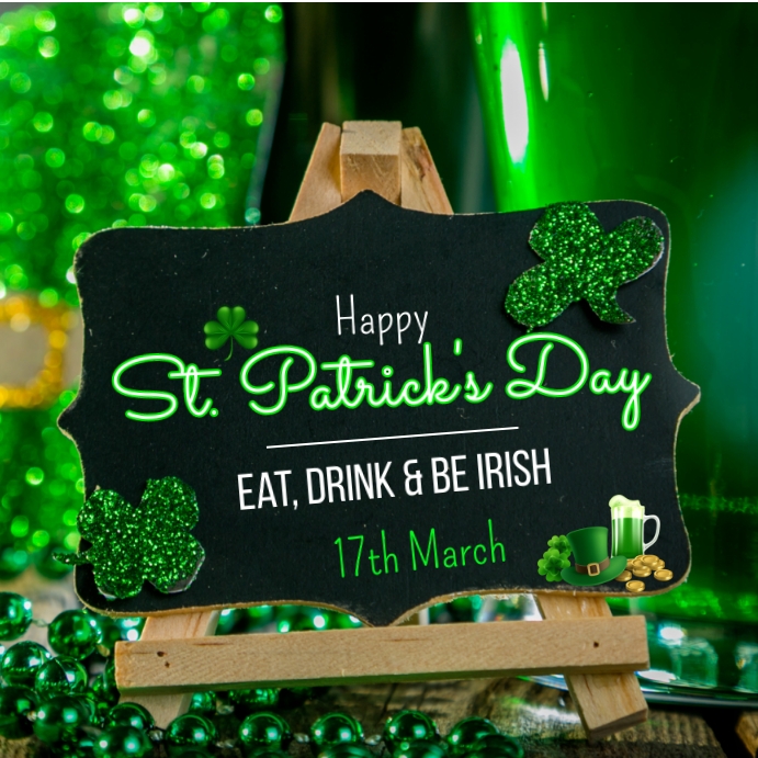 Copy of st. patricks day, saint patricks day post | PosterMyWall