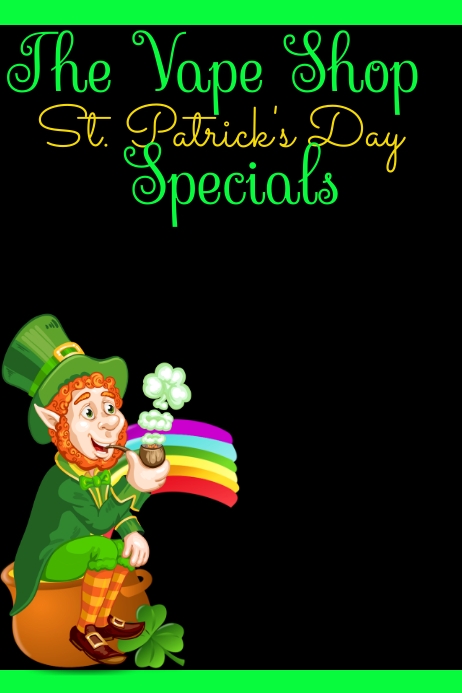 st. patricks day poster template | PosterMyWall