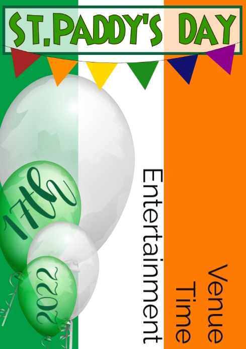 St.patrick Template | PosterMyWall
