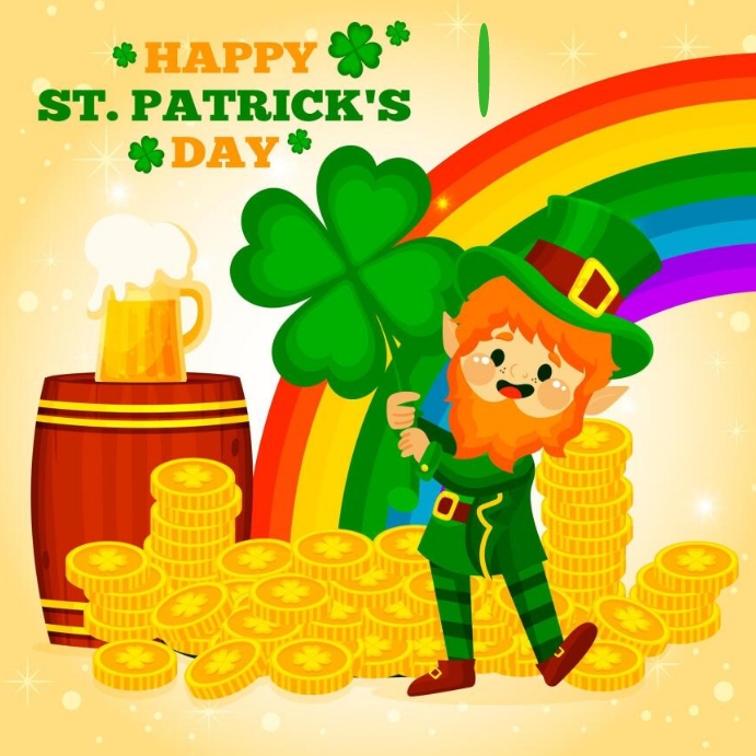 Copy of St.Patrick poster design template | PosterMyWall