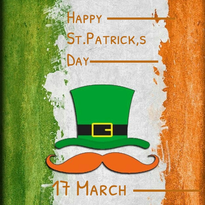 St.patricks day instagram post Template | PosterMyWall
