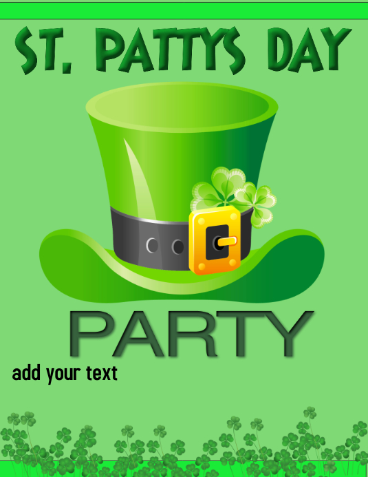 ST.PATTYS DAY Template | PosterMyWall