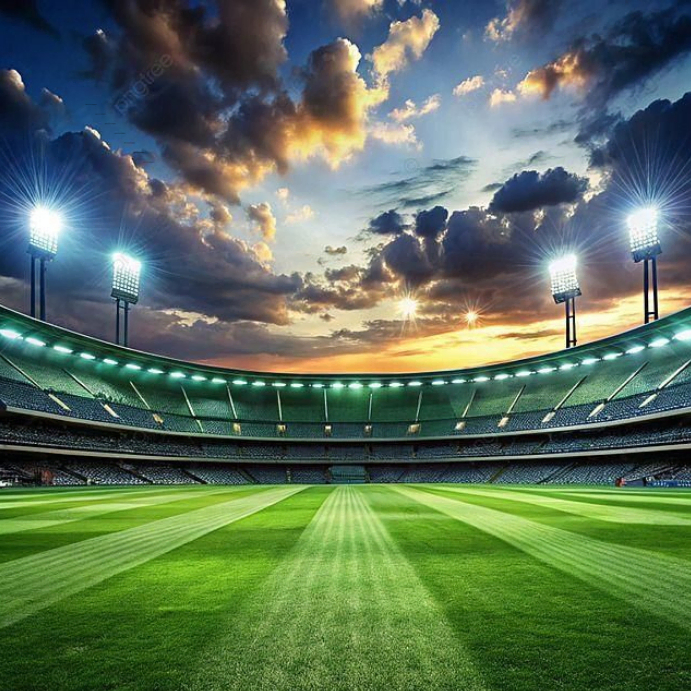 Stadium sport light, football banner template | PosterMyWall