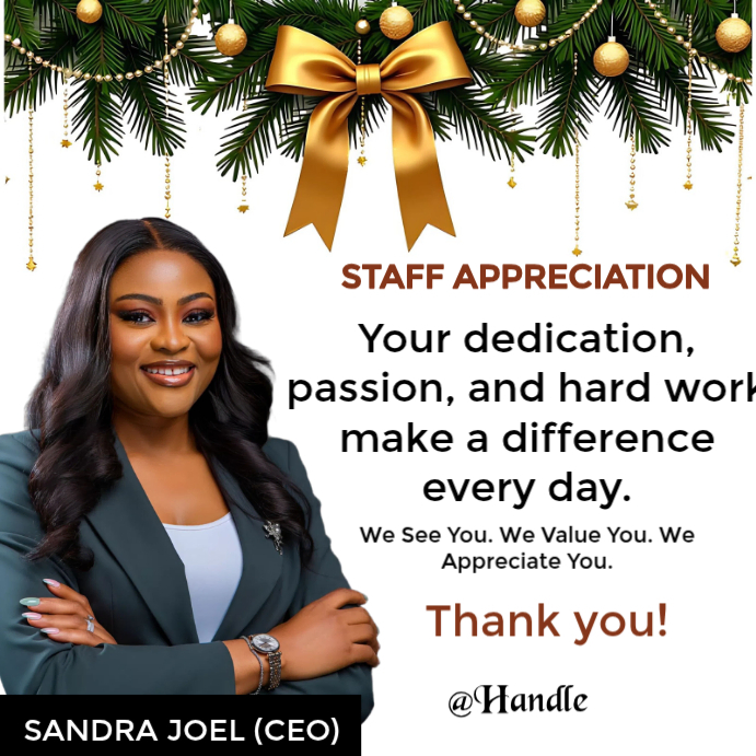 Staff Appreciation Day Flyer Template | PosterMyWall