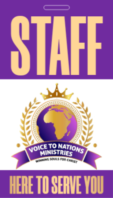 STAFF BADGE Template | PosterMyWall
